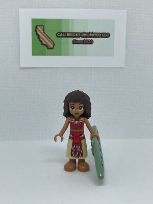 LEGO *NEW* Moana Minifigure (43210)(dp171) and Sand Green Boogie Board ...
