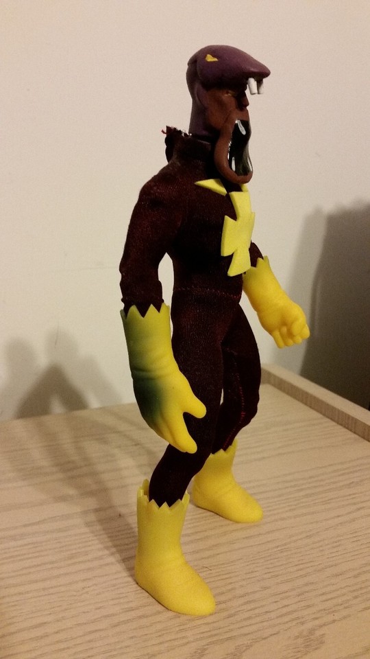 custom COTTONMOUTH famous covers mego action figure MARVEL SERPENT ...