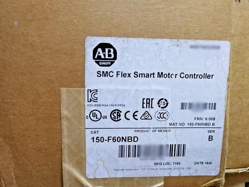 AB 150-F60NBD Allen-Bradley 150-F60NBD SMC Flex Smart Motor Controller ...