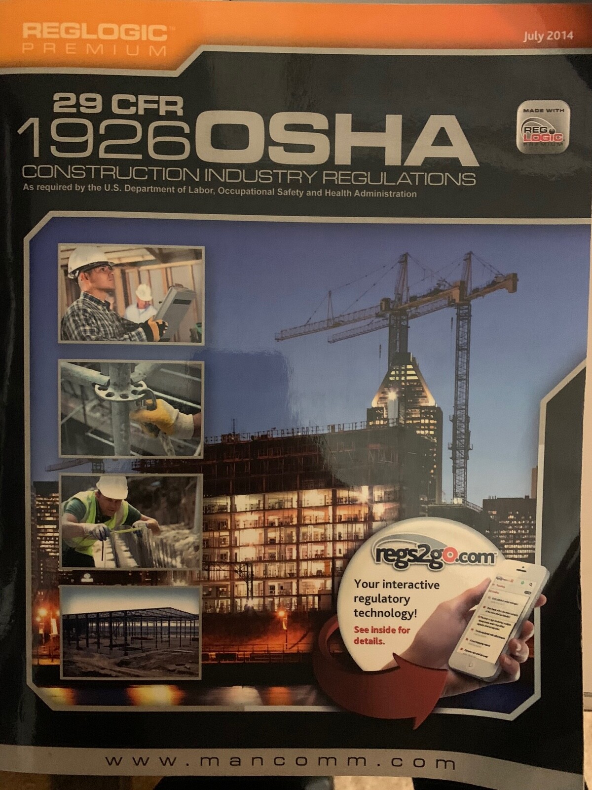 29 CFR 1926 OSHA Construction Industry Regulations, Brand New | eBay