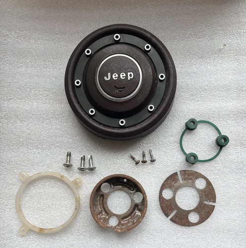 80-96? Jeep Cherokee Wrangler Burgundy Horn Button W/hardware SF8952 ...