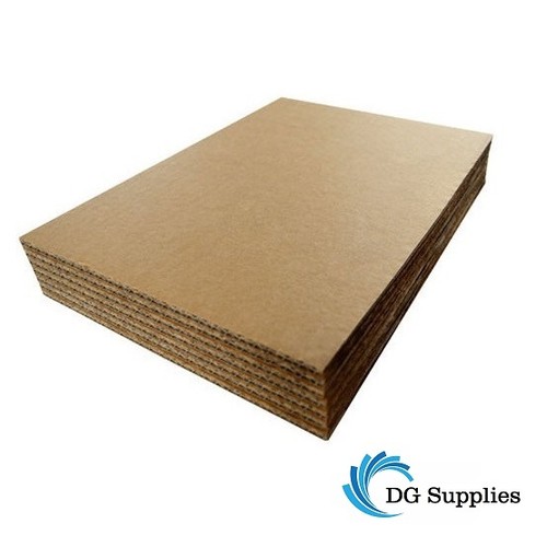Brown Cardboard Corrugated Sheets Pads Divider Art Craft Board A5 A4 A3 ...