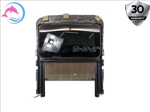 2013 - 2015 OEM JAGUAR XF UPPER OVERHEAD SUNROOF MOONROOF FRAME GLASS ...