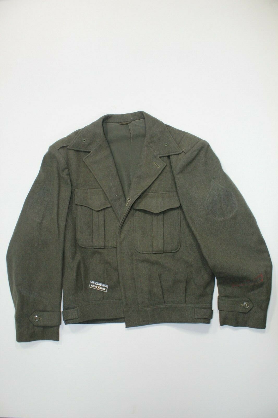 U.S. KOREAN WAR MARINE CORPS SERVICE ENLISTED IKE JACKET UNKNOWN DATE ...