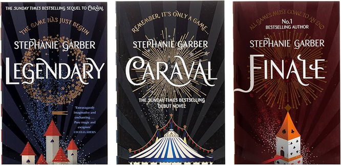 Caraval Trilogy x 3 Book Pack Collection Set by Stephanie Garber ...
