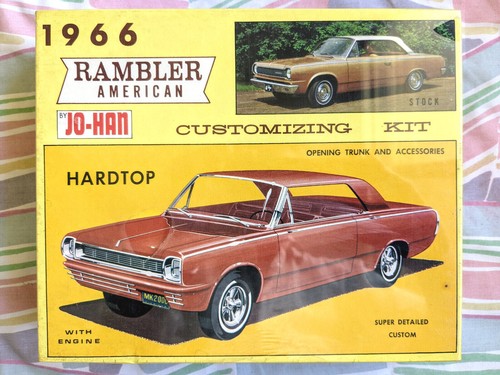 ULTRA RARE! *FACTORY-SEALED *ORIGINAL JOHAN 1966 RAMBLER AMERICAN Model ...