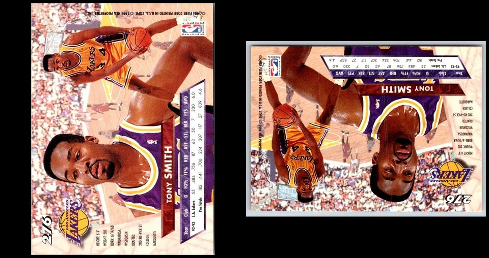 1993 Ultra Tony Smith (2) Card Lot - BRING HOME SOMETHING TRULY REMARKABLE! | eBay