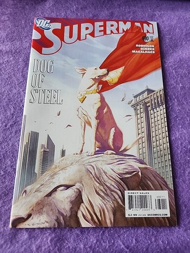 Superman #680 Alex Ross Krypto Cover | eBay