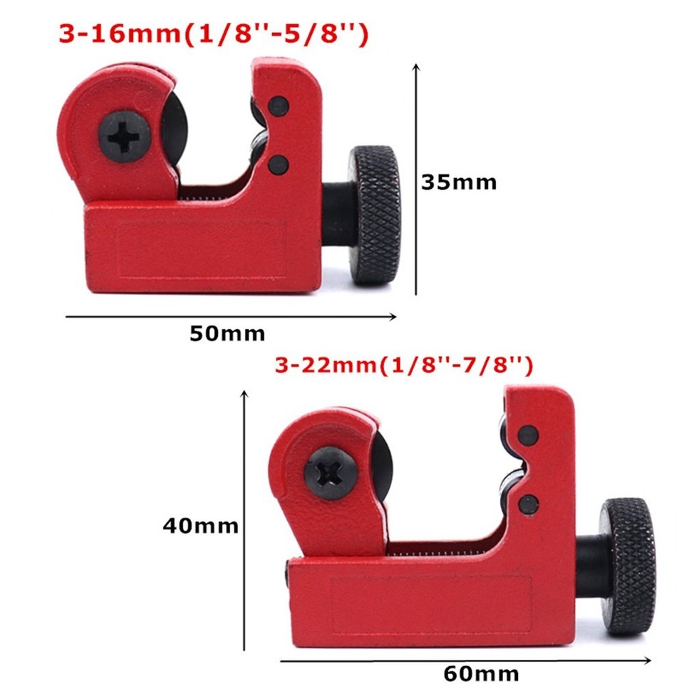 Heavy duty Red Brake Pipe Cutter for Vinyl Pipes 316 Copper Plastic ...
