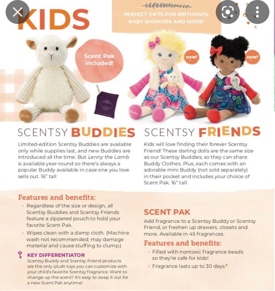 SCENTSY KIDS BUDDY Sidekick Friends BITTY or BIG DISNEY MARVEL RARE ...