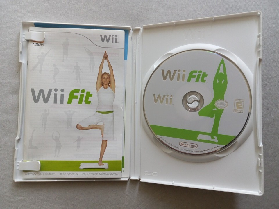 Wii Fit (Nintendo Wii) Fitness Game Complete With Manual CIB Tested ...
