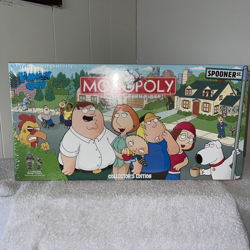 family guy monopoly spooner st collectors edition New factory sealed | eBay