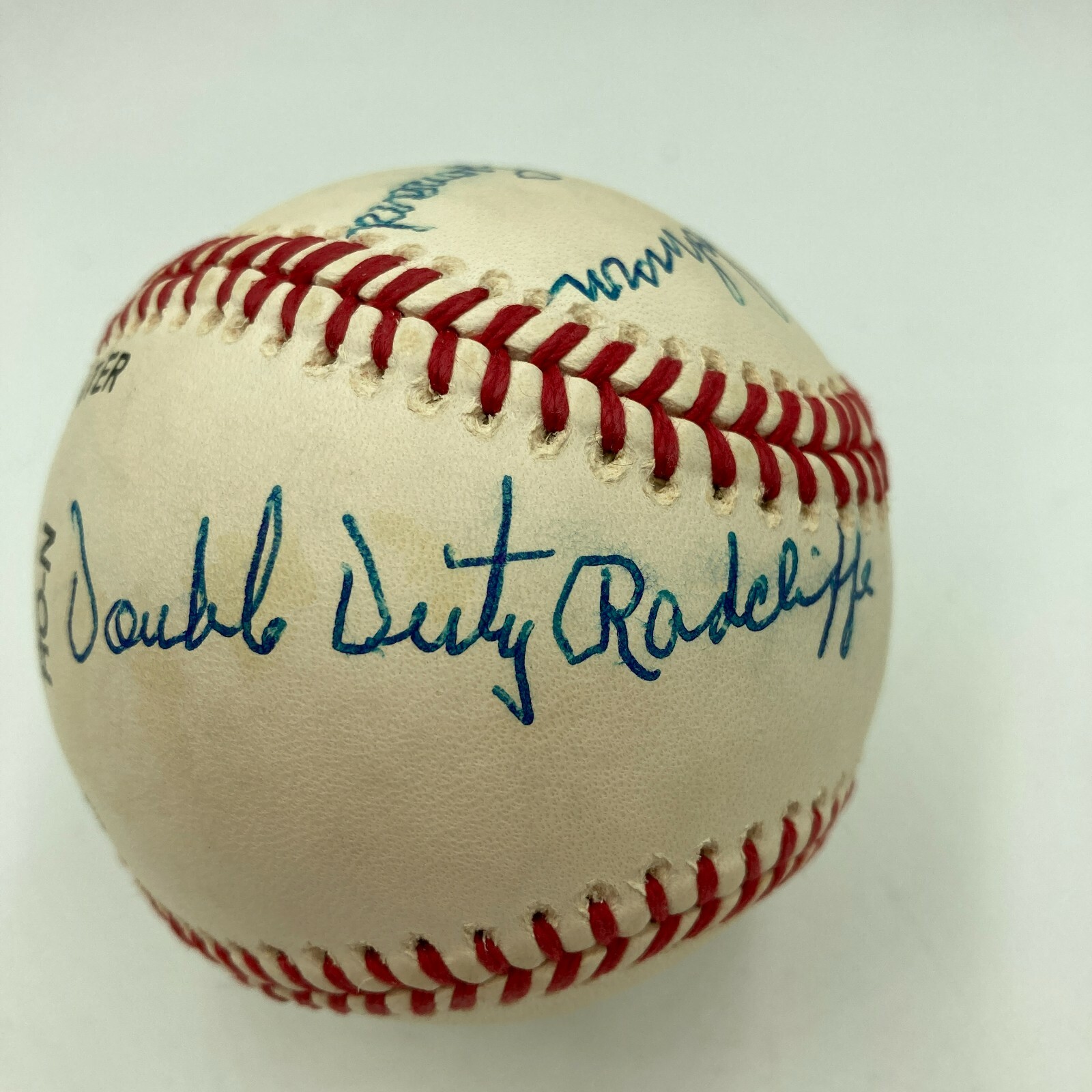 Buck Leonard Josh Johnson Double Duty Radcliffe Negro League Signed ...