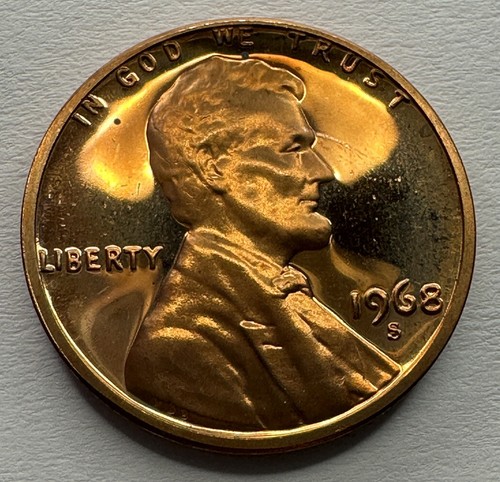 1968-S LINCOLN MEMORIAL PROOF 1CENT PENNY FROM US MINT PROOF SET | eBay