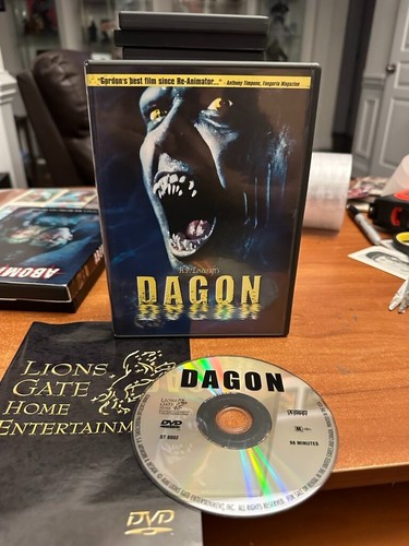 H.P. Lovecraft's Dagon (DVD, horror 2001 ) Stuart Gordon Rare Cult ...