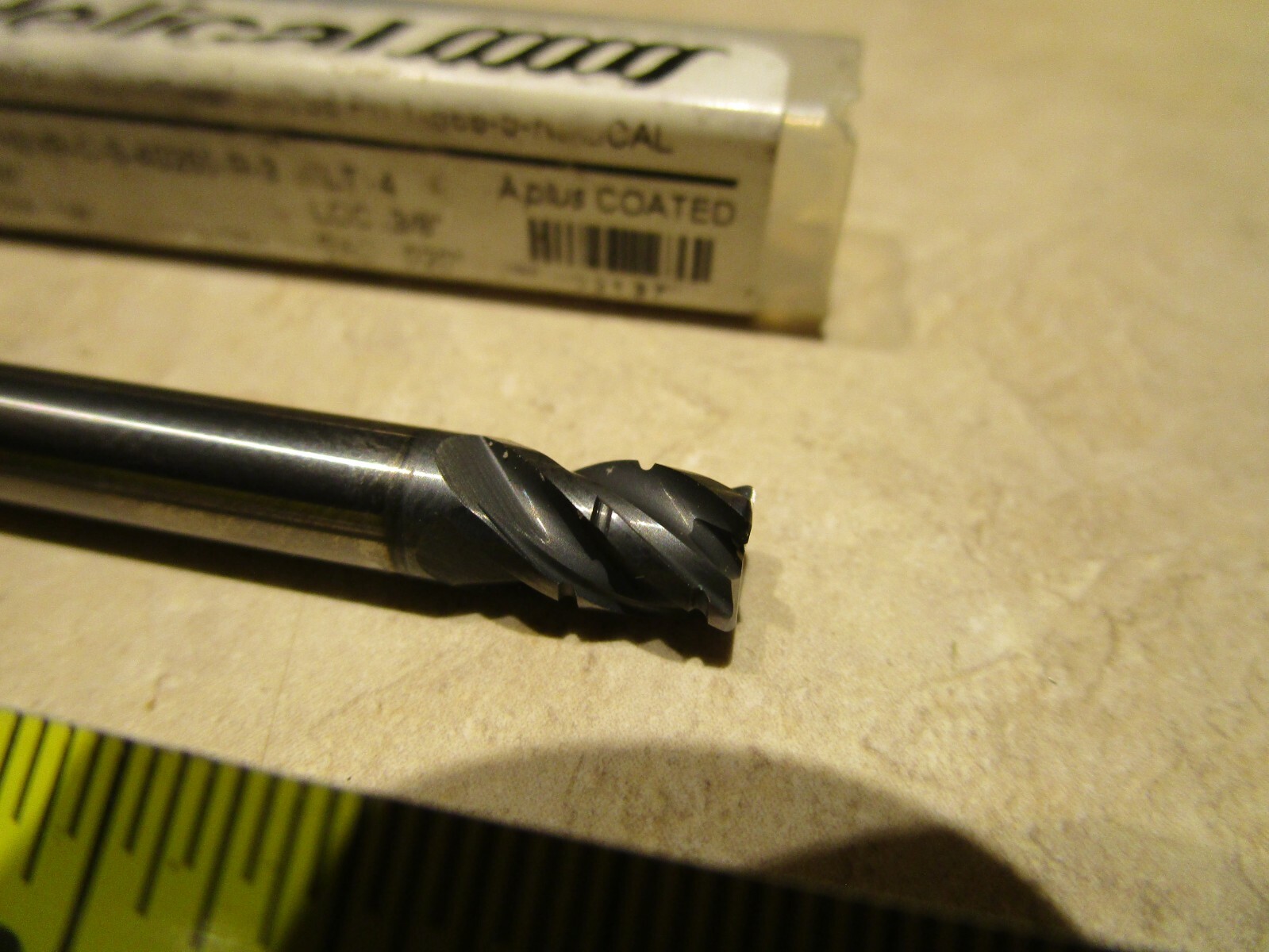 HELICAL HSVR-S-40250-R-3, 1/4 X 3/8 LOC 4F, .020" RAD, 2-1/4 OAL ...