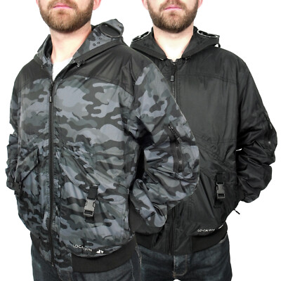 Mens Goggle Jacket Location Bomber Rain Coat EXO Windproof Waterproof ...