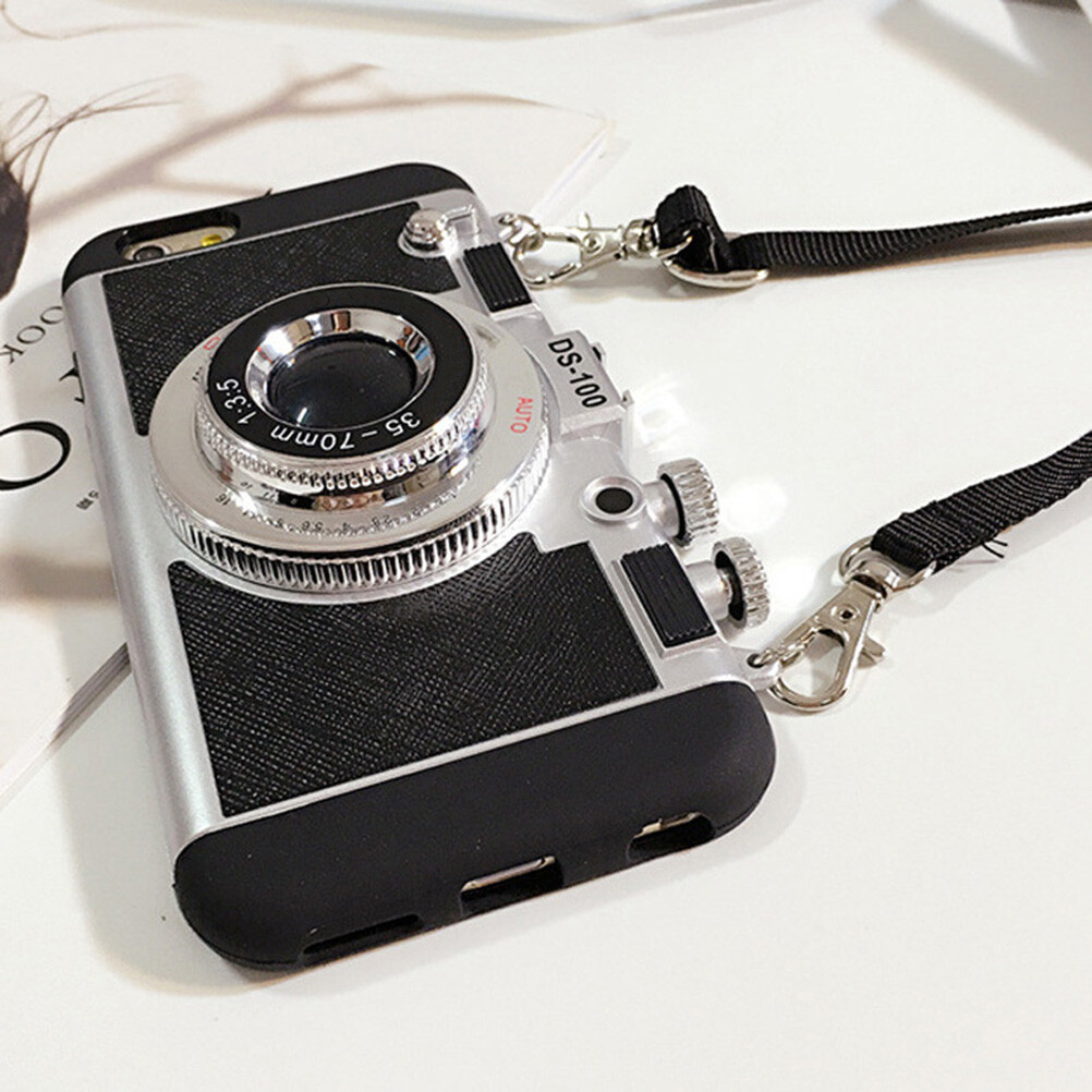 Vintage Camera Phone Case Modern 3D Vintage Style Camera Design ...