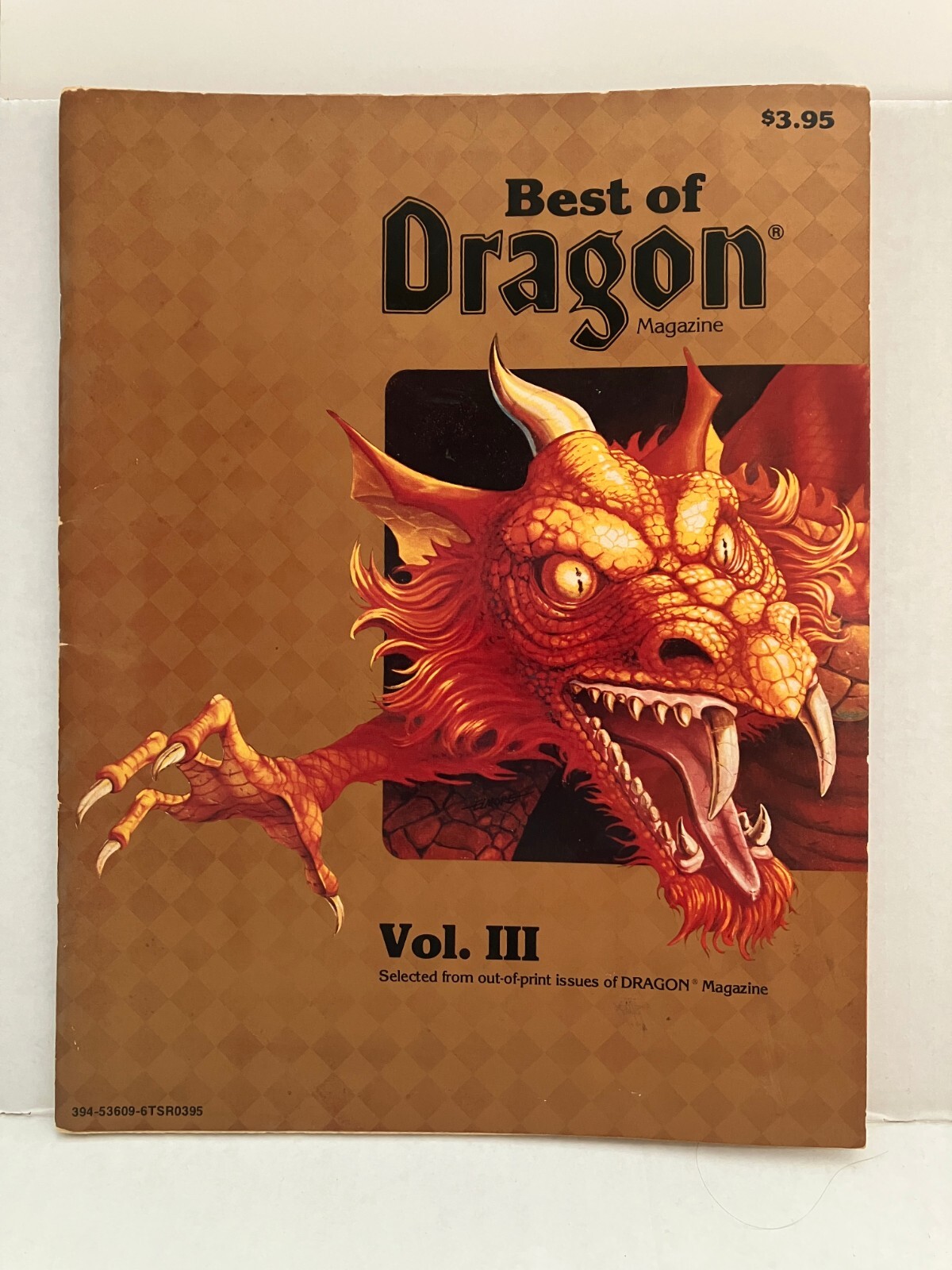Best of Dragon Magazine Vol. III Dungeons and Dragons 1980s | eBay
