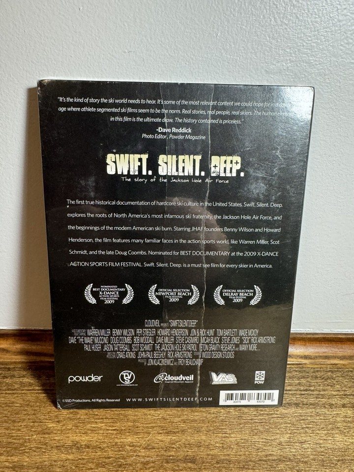 Swift Silent Deep - DVD - Factory sealed | eBay