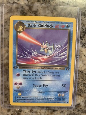 pokemon card 1st edition dark golduck 37/82 MINT CONDITION! | eBay