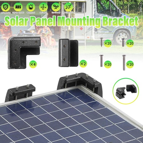 Solar Panel Mounting Brackets Corner Mount Kits For Boats Roof Marine ...