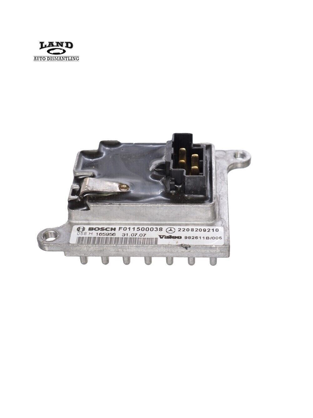 A2218703858 Genuine Heating Resistor MERCEDES S Class W221 for sale ...