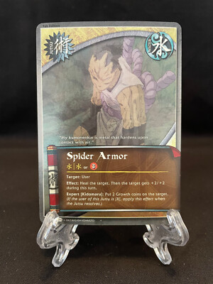 Naruto CCG | Spider Armor J-790 | Foil - First Edition | eBay