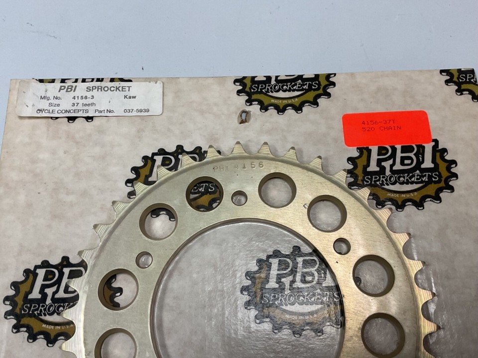 PBI 4156 REAR REAR SPROCKET ALUMINUM 37 TOOTH 4156-37 | eBay