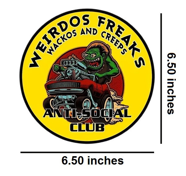 Rat Fink Big Daddy Roth - WEIRDOS FREAKS WACKO & CREEPS - 6.50" Vinyl ...