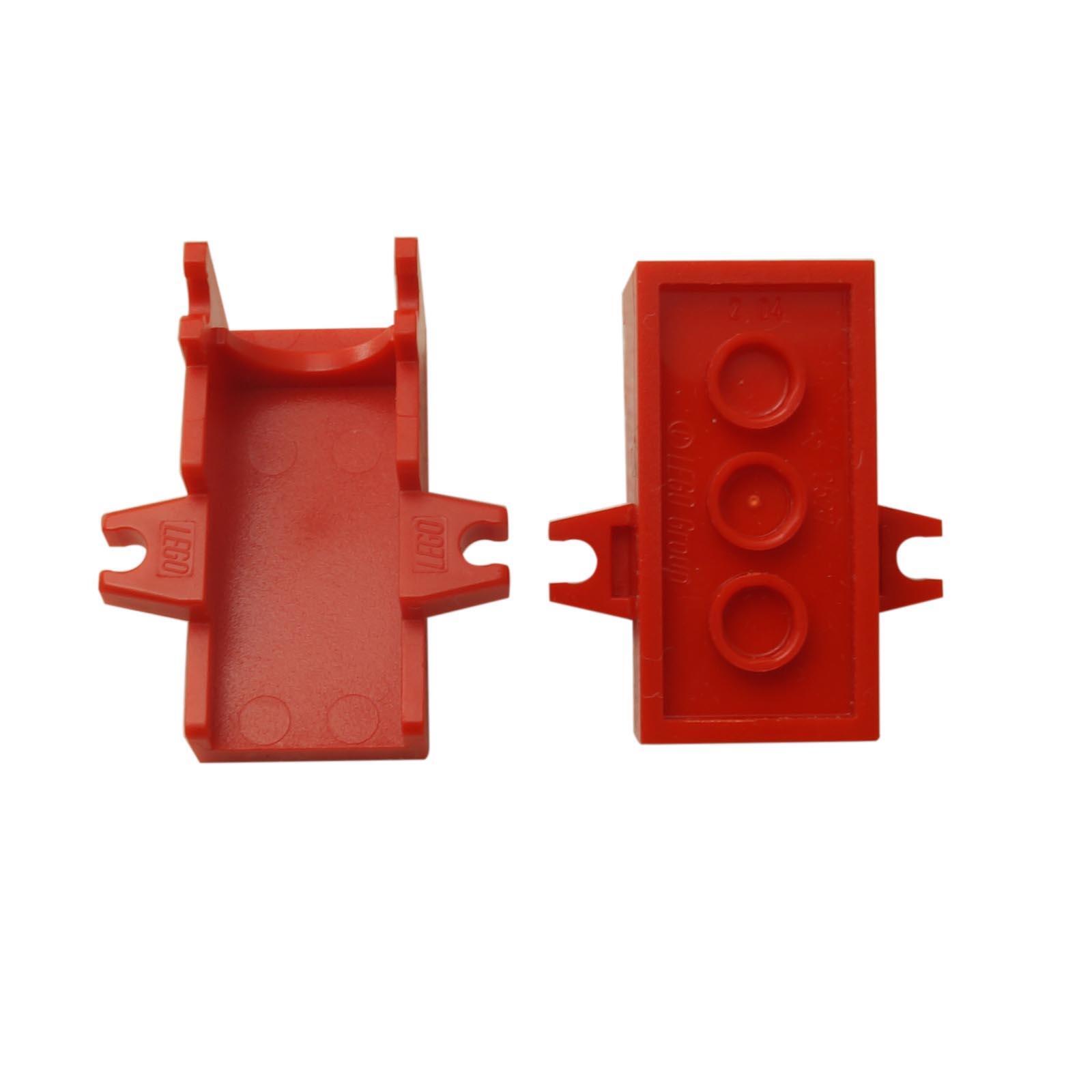 2 NEW LEGO Projectile Launcher Part, Cannon Base 2 x 4 Red | eBay