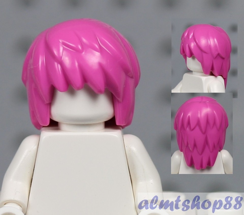 LEGO - FEMALE Hair Pieces - PICK YOUR COLORS & STYLE - Minifigure Wigs ...
