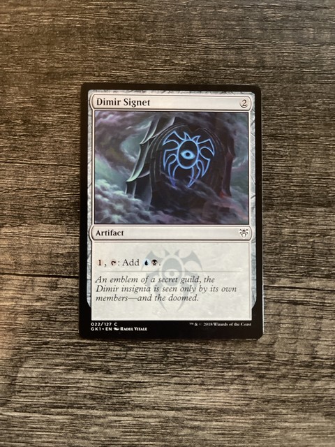 MTG Dimir Signet Guilds of Ravnica Guild Kits 022/127 Regular Common ...
