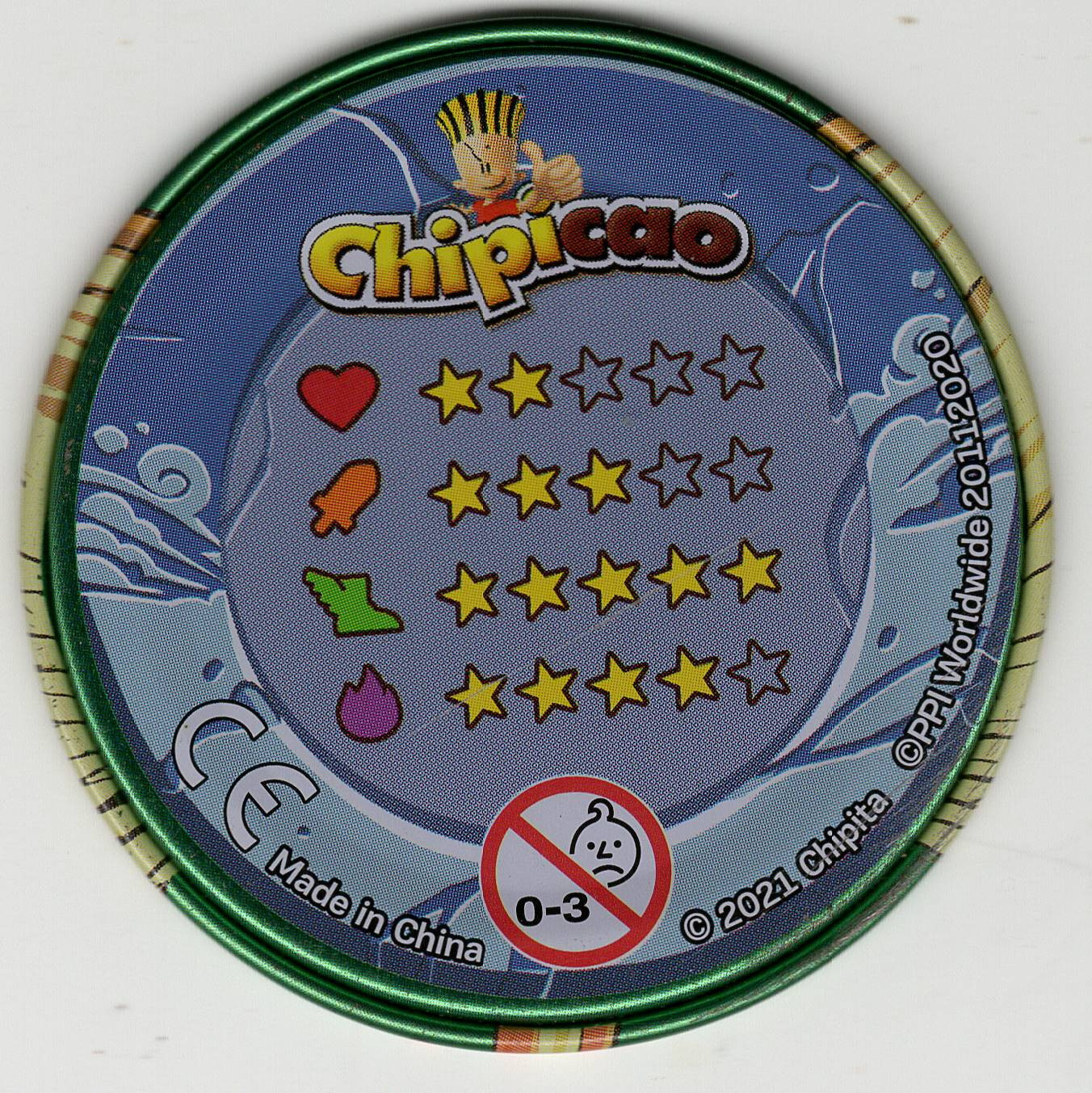 CHIPICAO HERCULES SERIES METAL POG TAZOS No. 6 ALECTRYON FROM GREECE | eBay