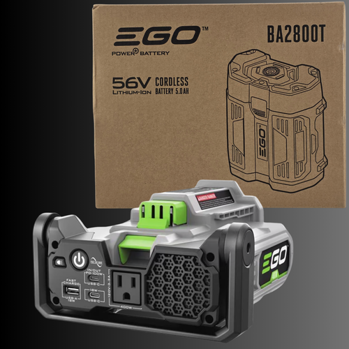EGO Nexus Escape 400W Power Inverter + 56V 5.0 AH OEM Battery | eBay
