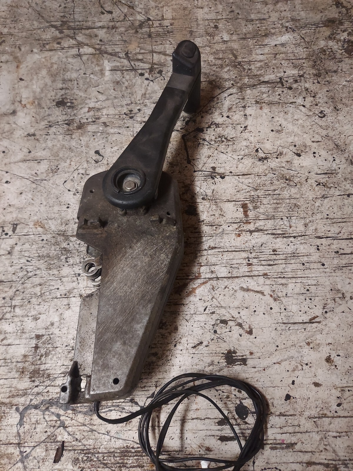 1978 - 1998 OMC Johnson Evinrude Binnacle Top Mount Shifter Control Box ...