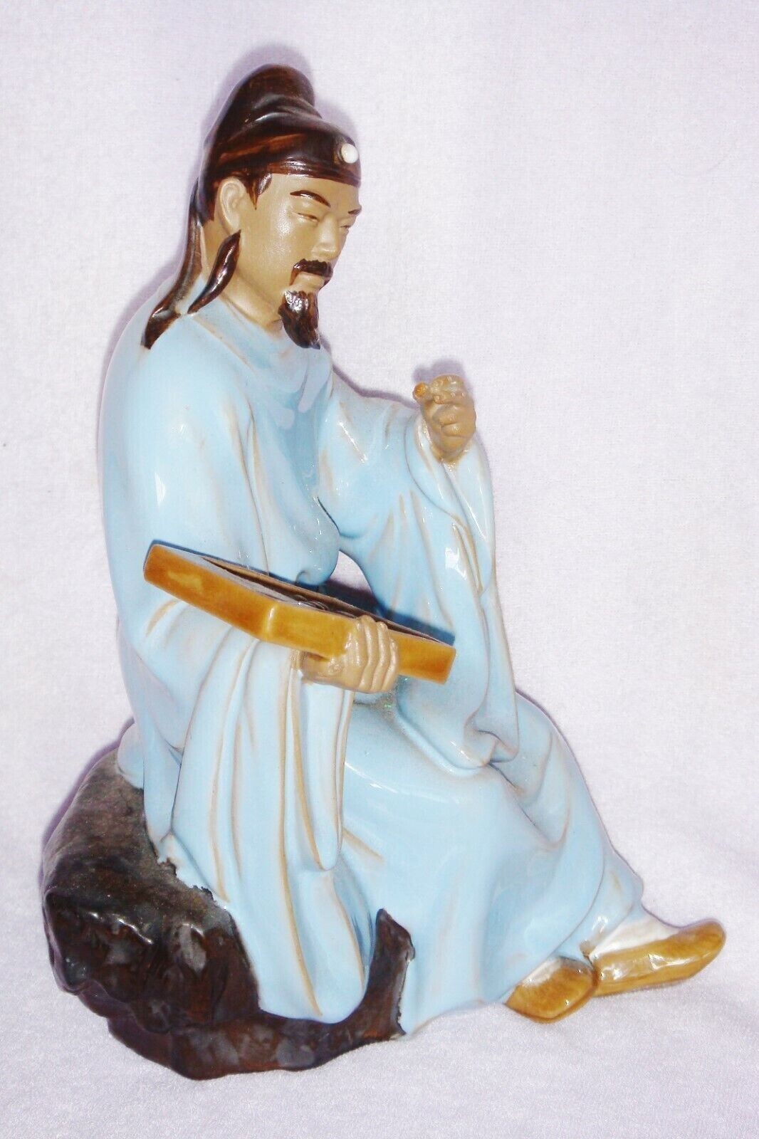 uf033 Mudman Pottery Figurine of Printing Inventor Bi Sheng from China ...