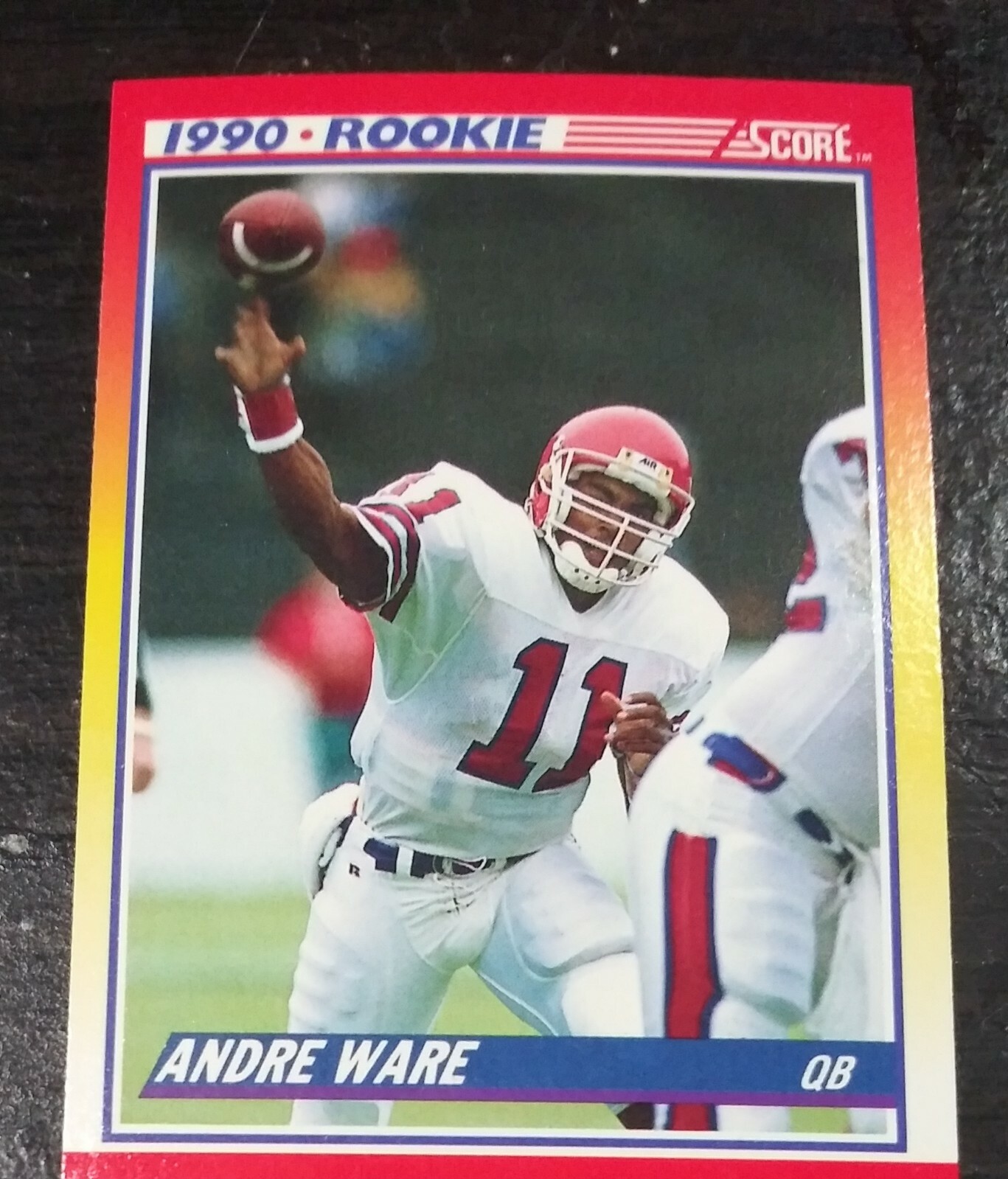 1990 Score Andre Ware Rookie Card #292 - Many Sport & Non Sport Cards ...