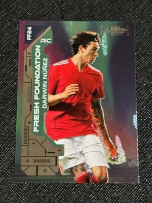 2024 Skybox Metal Universe Champions Fresh Foundation Darwin Nunez RC ...