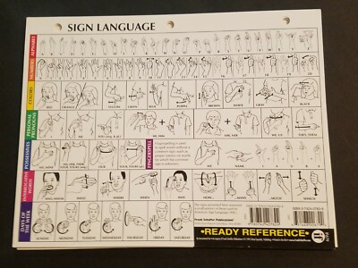 Ready Reference: Sign Language Ready Reference by Carson-Dellosa ...