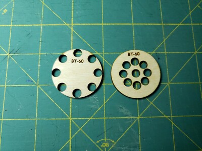 BT-60 Baffle set For Estes model rocket kits laser cut ply eliminates ...