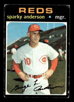 1971 Topps #688 Sparky Anderson | eBay