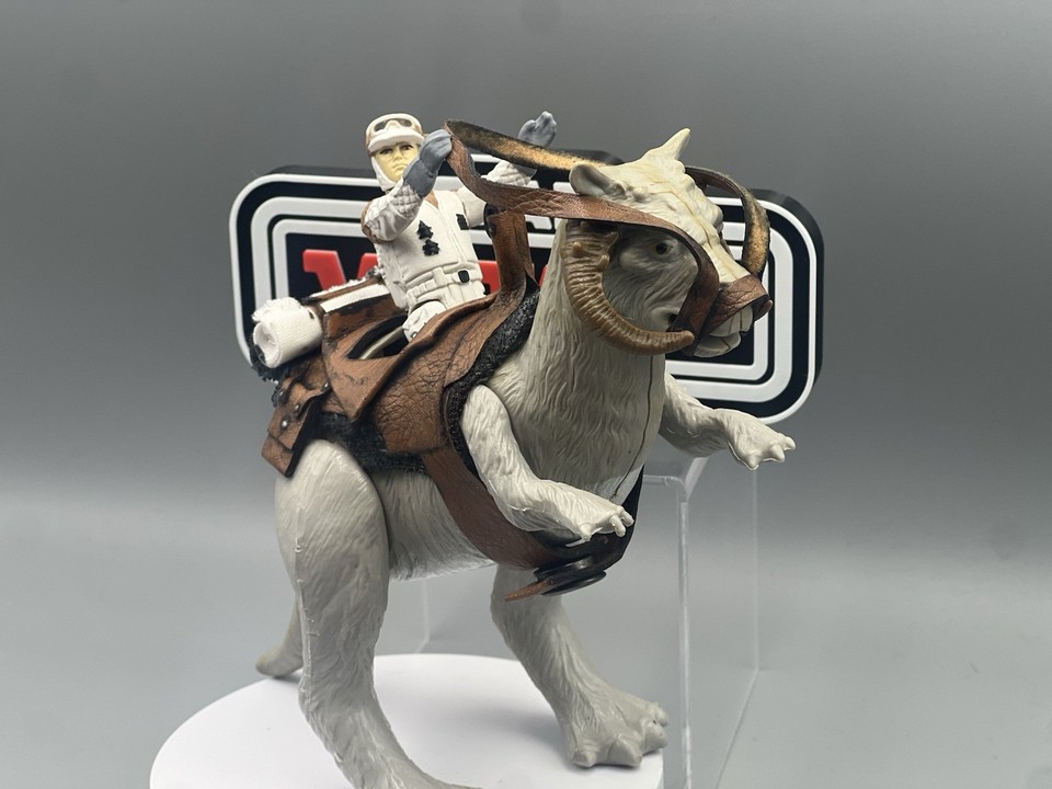 Vintage Custom Star Wars Figure Hoth Soldier + Taun Taun w/ Custom ...