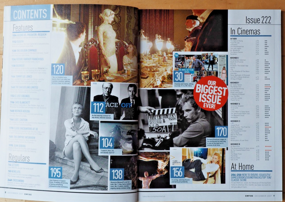 Empire Magazine December 2007. Films, Movies. The Golden Compass ...