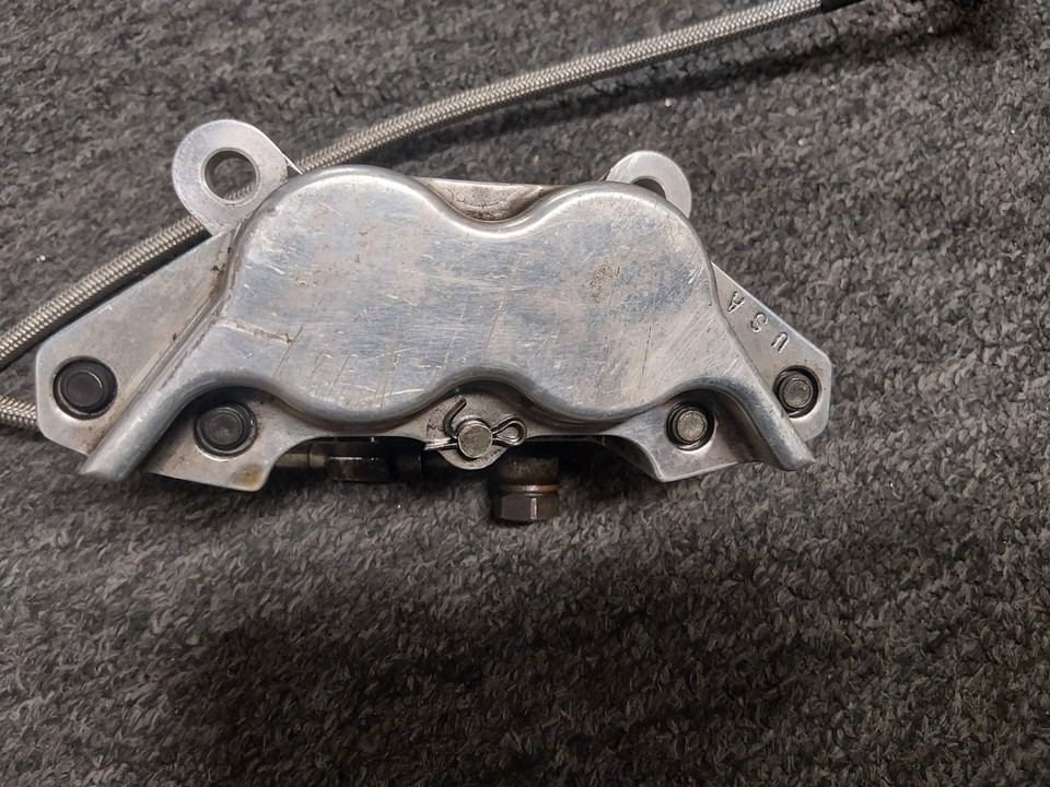 Performance Machine Brake Caliper Master Cylinder Harley Fxr Dyna ...