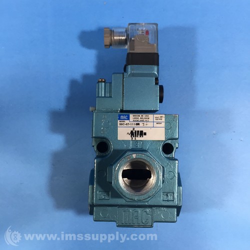MAC Valves Inc 56C-67-111JC Solenoid Valve, 150 PSI FNIP | eBay