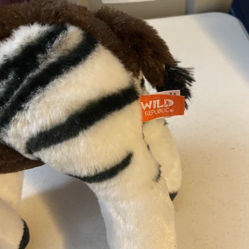 Wild Republic OKAPI Standing Plush Zebra Legs Brown Stuffed Animal ...