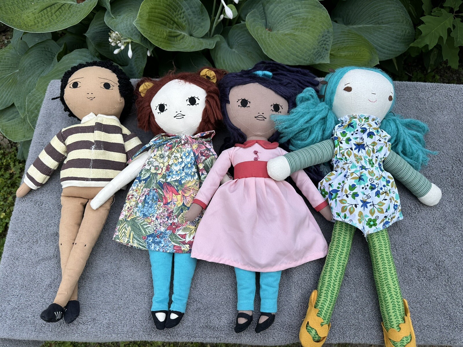 Lot Of 4 Beautiful The Land Of Nod Dolls! | eBay