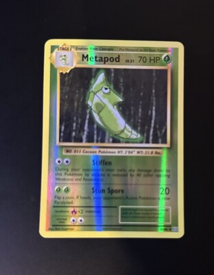 Metapod 4/108 Reverse Holo-XY Evolutions | eBay