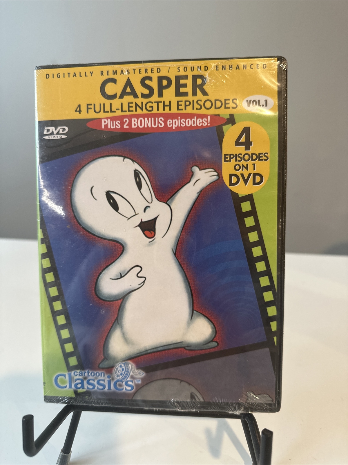 Cartoon Classics: Casper Vol 1. (Dvd, 2005) 4 Episodes + 2 Bonus ...